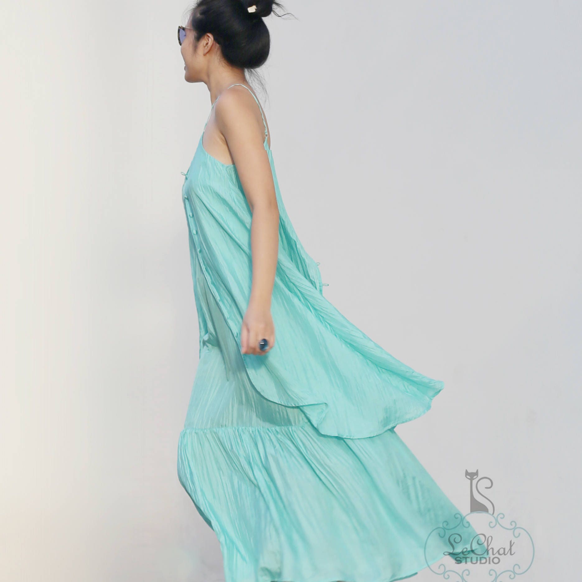 Pure Natural Light Silk Dress - Etsy