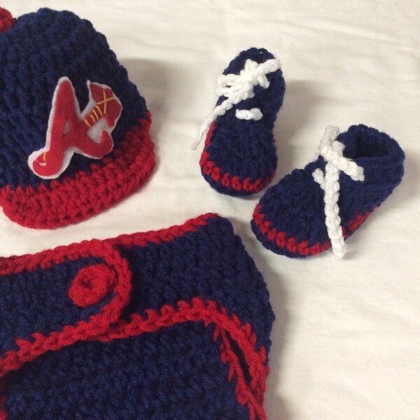 Atlanta Braves Hat - Etsy