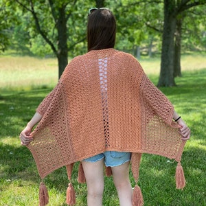 Reyna Ruana - Crochet Pattern, Easy, Over-sizes, Boxy, Poncho, Boho - Etsy