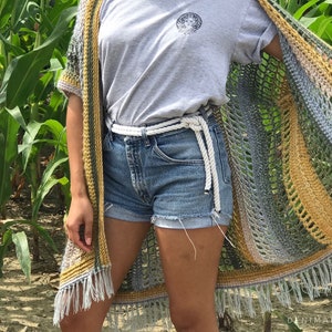 Crochet Pattern / Easy Open Weave Easy Filet Sweater Crochet Over-sized ...