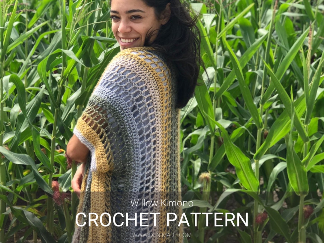 Crochet Pattern / Easy Open Weave Easy Filet Sweater Crochet Over-sized ...
