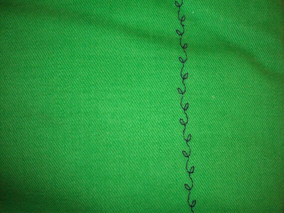 Kelly Green Cordaroy with Navy detail, Reversible Navy - Gem