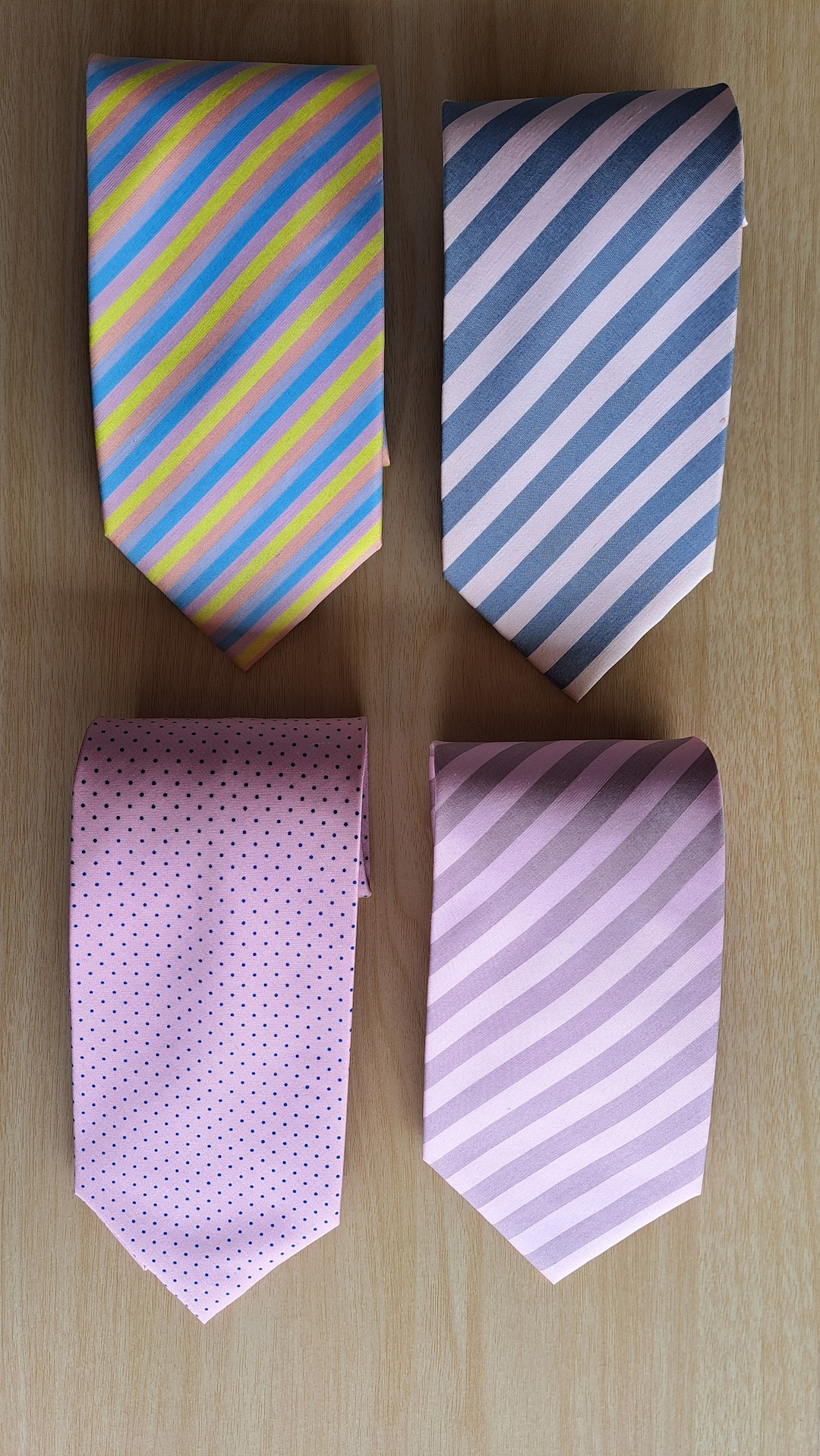Mens Groomsmen Necktie Thai Silk Wedding Necktie Pink Wedding Gift for ...
