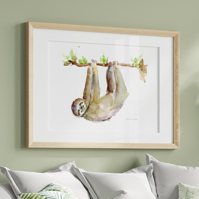 Sloth Painting - Etsy