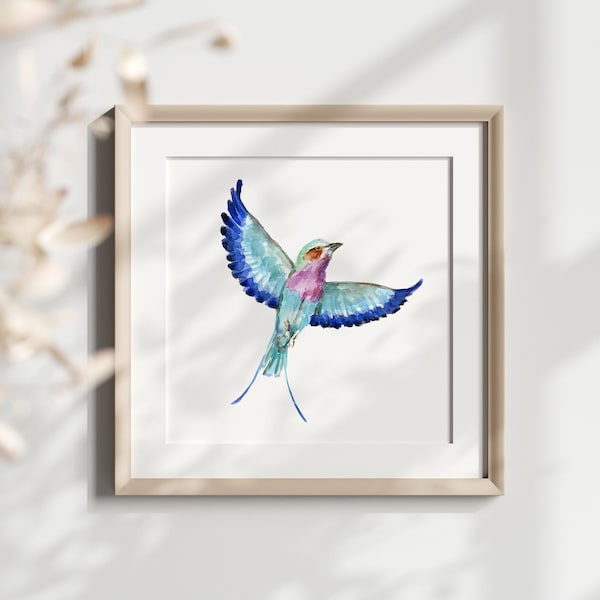 Flying Bird Art - Etsy