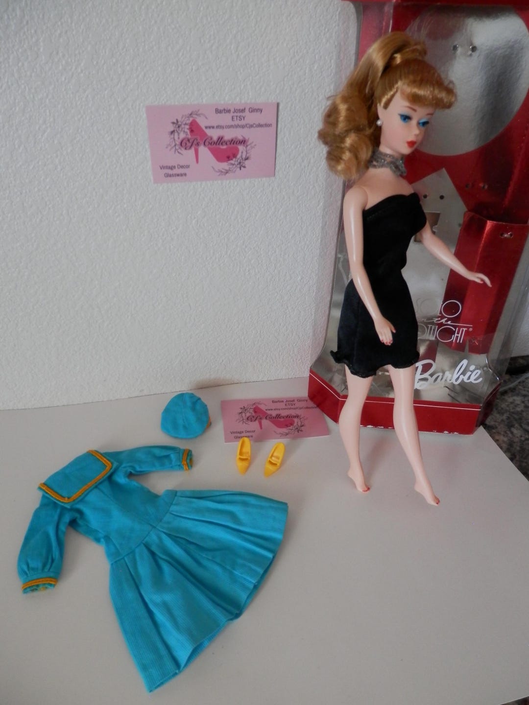 Ponytail Barbie Wearing 1969 “see Worthy” #1872 Mattel Blonde Ponytail ...