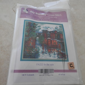 Needlepoint Cross Stitch Kit Joy Sunday Dimensions Candamar Leewards ...