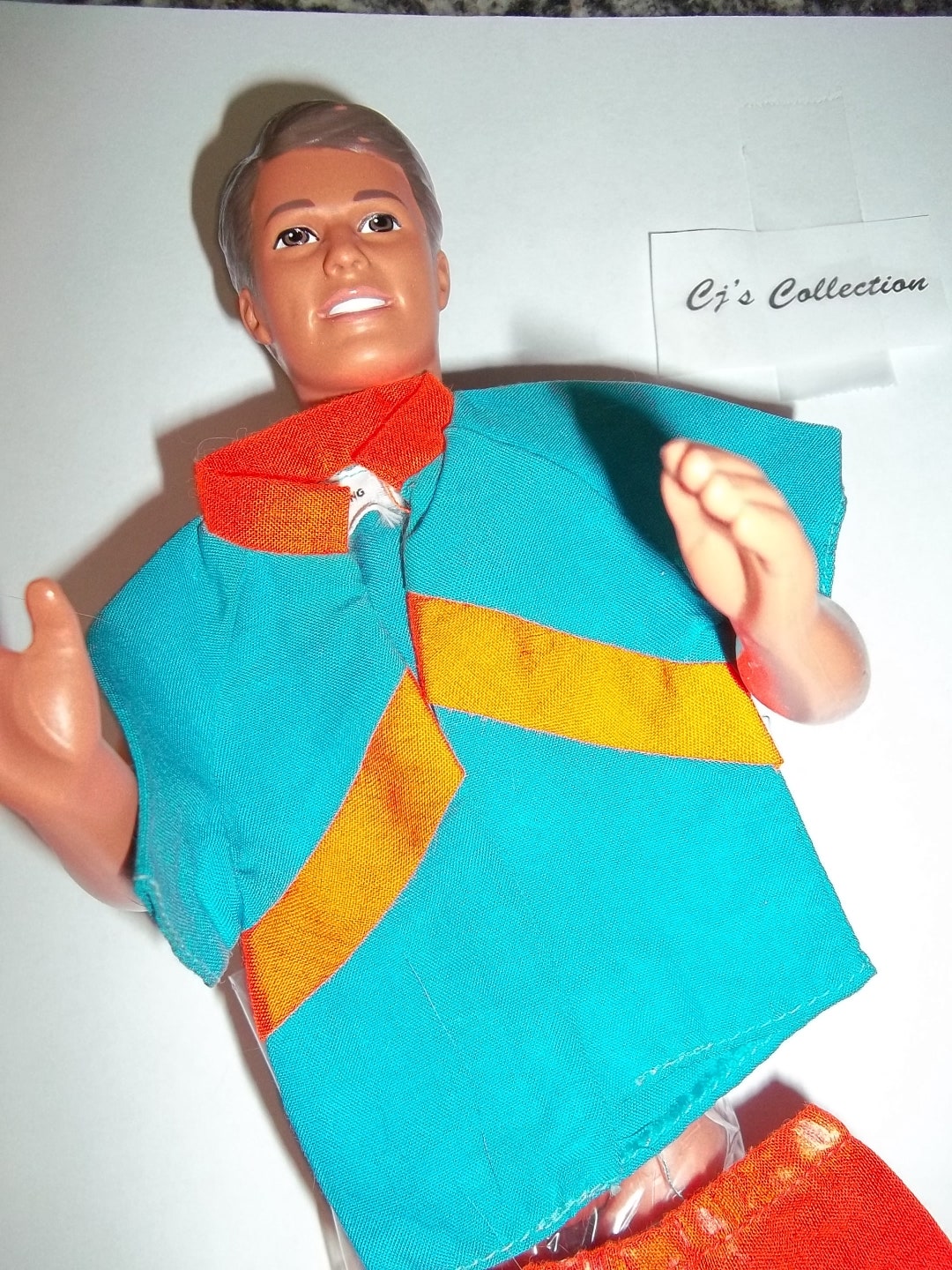 Ken Doll by Mattel Wearing Talking Ken Swimsuit Trunks #1111 by Mattel ...