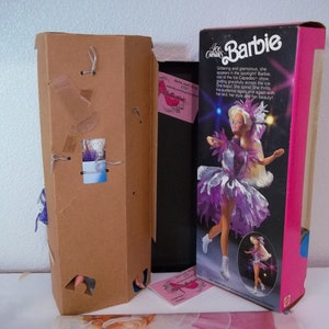 Ice Capades Barbie 1990 Collectors Edition #9847 New in Box Silver ...