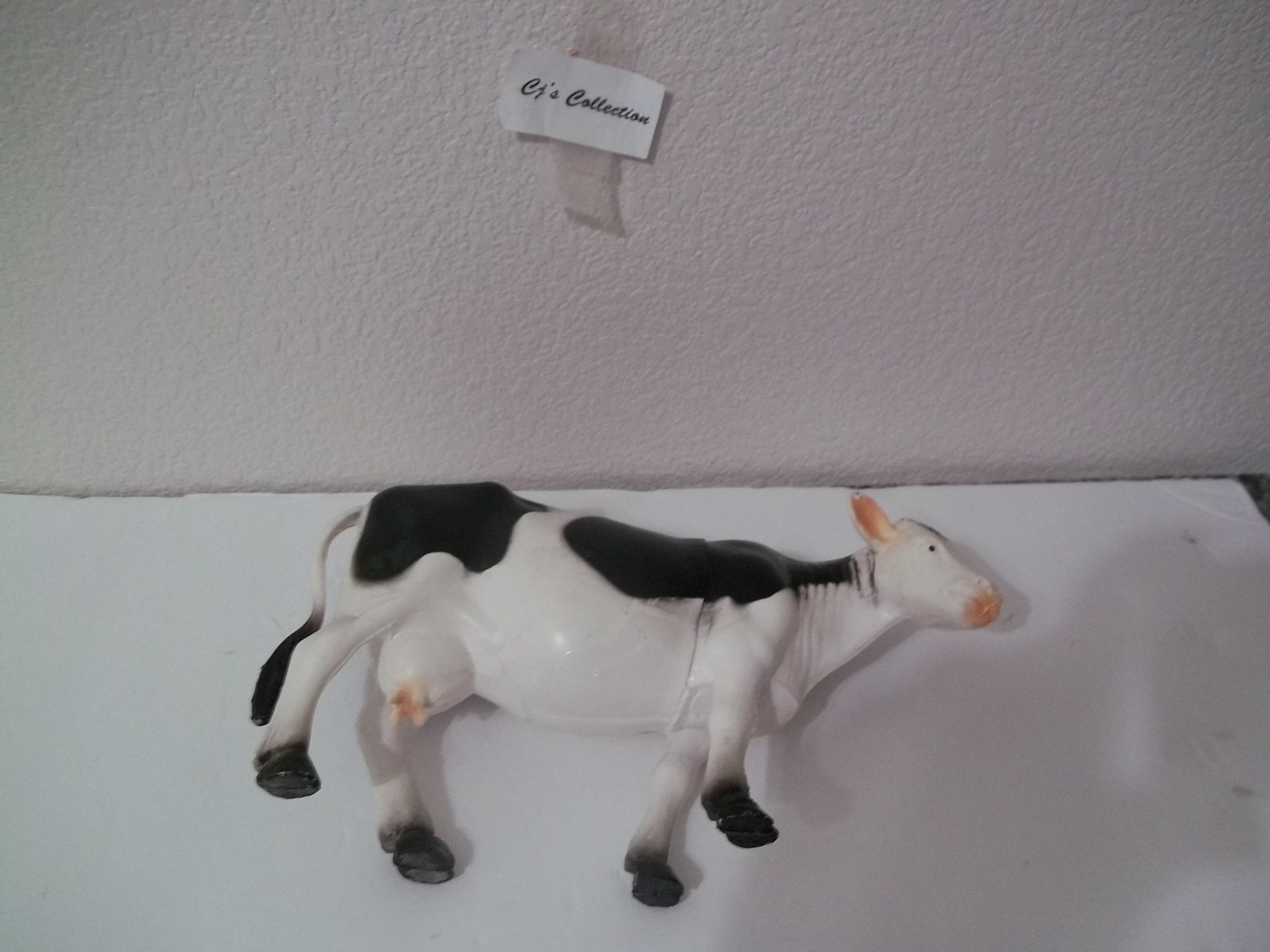 Cow Hard Plastic Rubber Imperial 1980's Holstein Milk Cow - Etsy