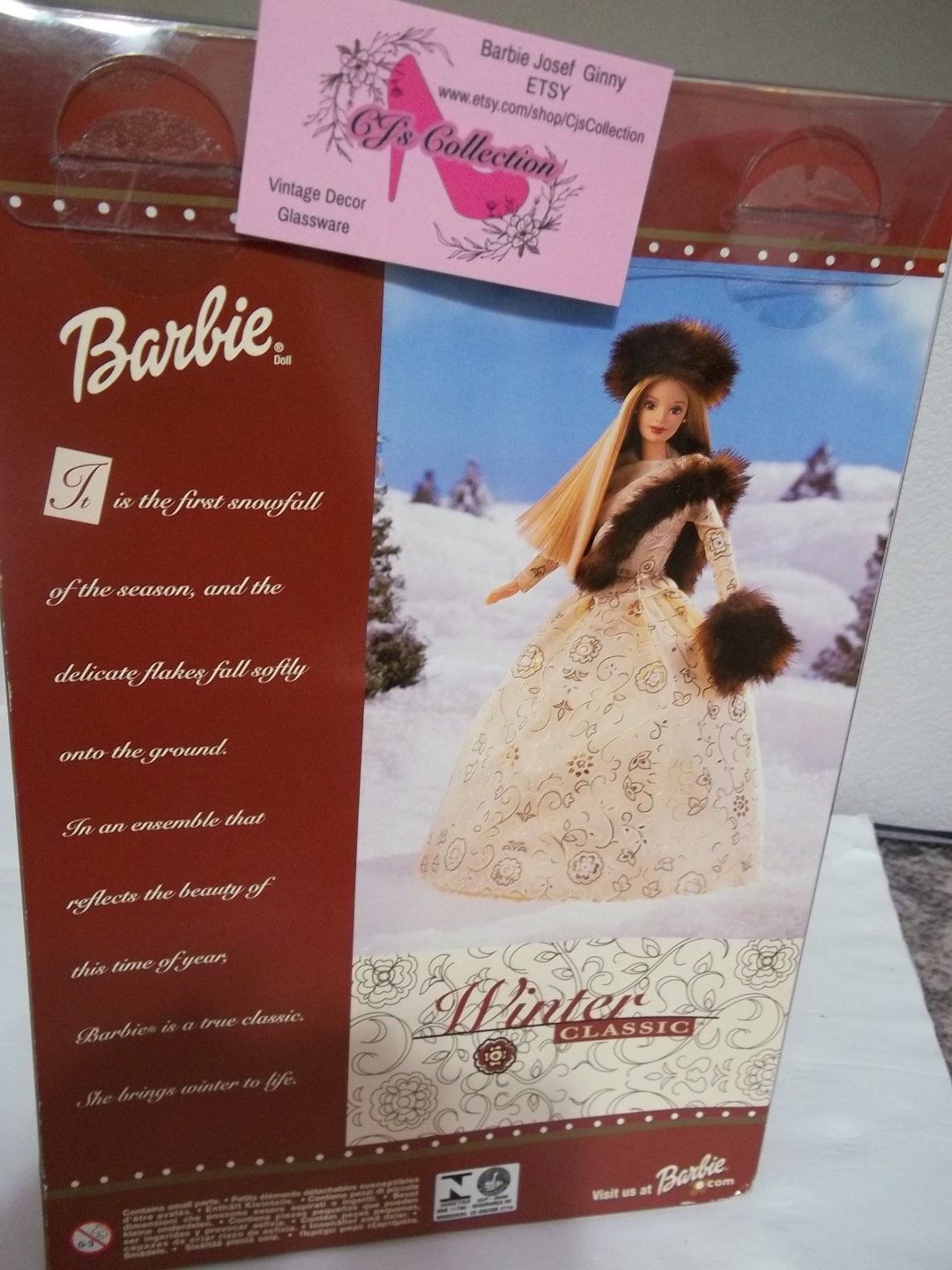 Barbie Winter Classic Special Edition 50297 New in Box Mattel TNT Bend ...