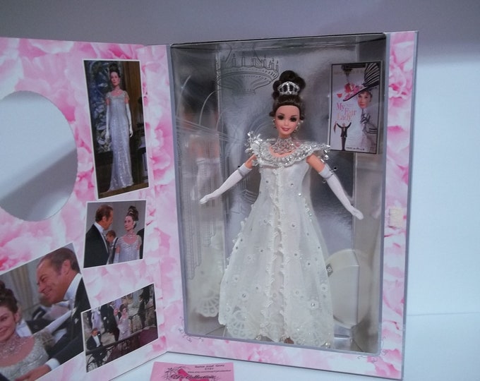 Barbie My Fair Lady Liza Doolittle Embassy Ball 1995 by Mattel # 15500 ...