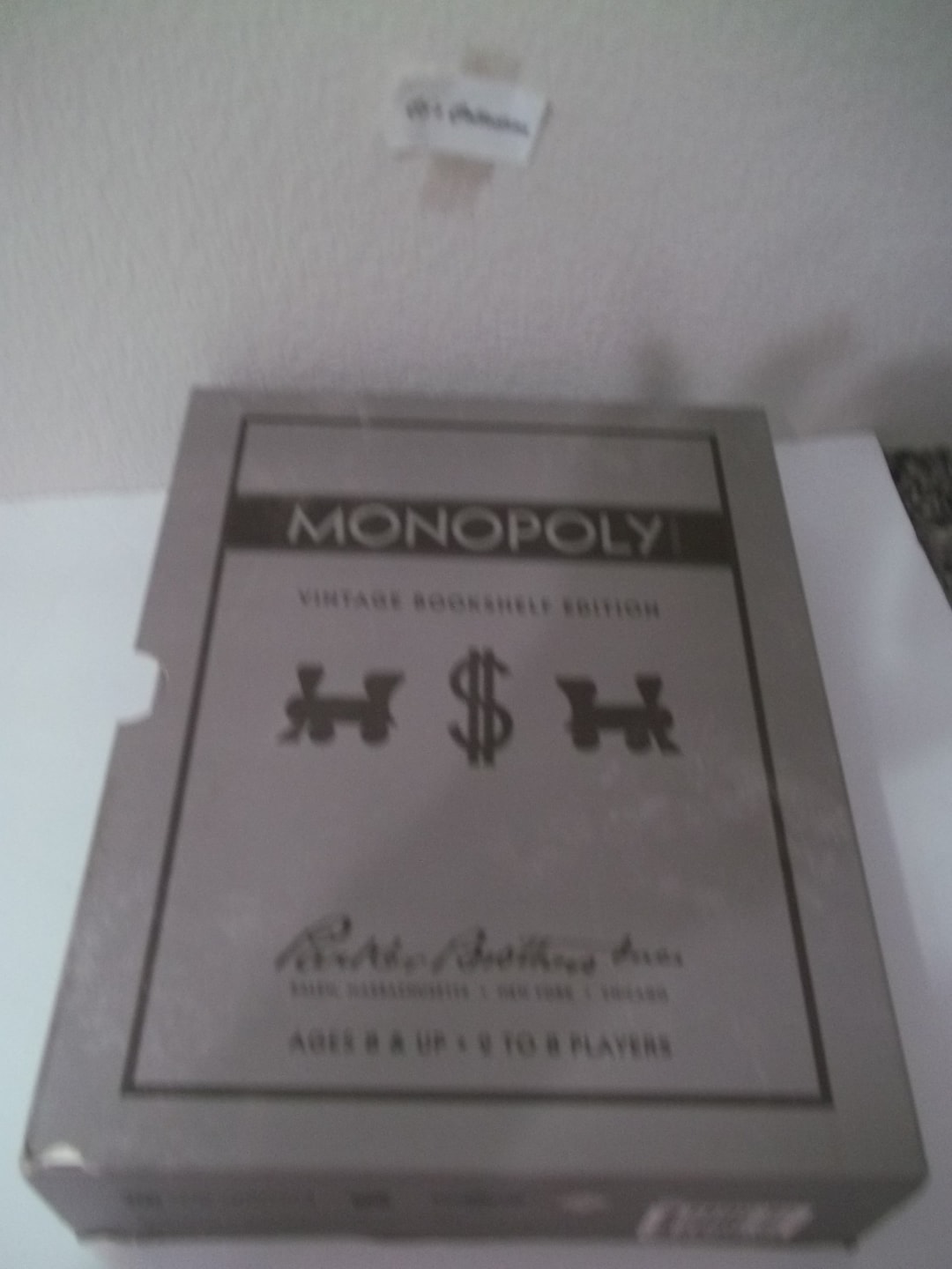 Monopoly Vintage Bookshelf Edition New Grey Box Looks Like a Book ...