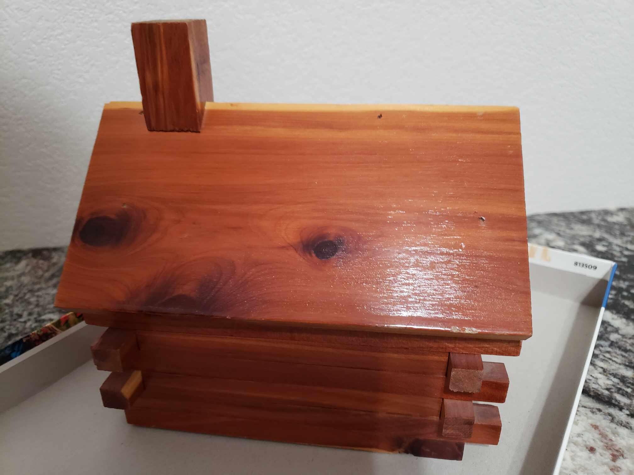 Yellowstone National Park Bank Log Cabin Bank Cedar Log Cabin Piggy ...