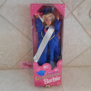 Graduation Barbie Class of 2024 Graduation Doll Magenta, White, Royal ...