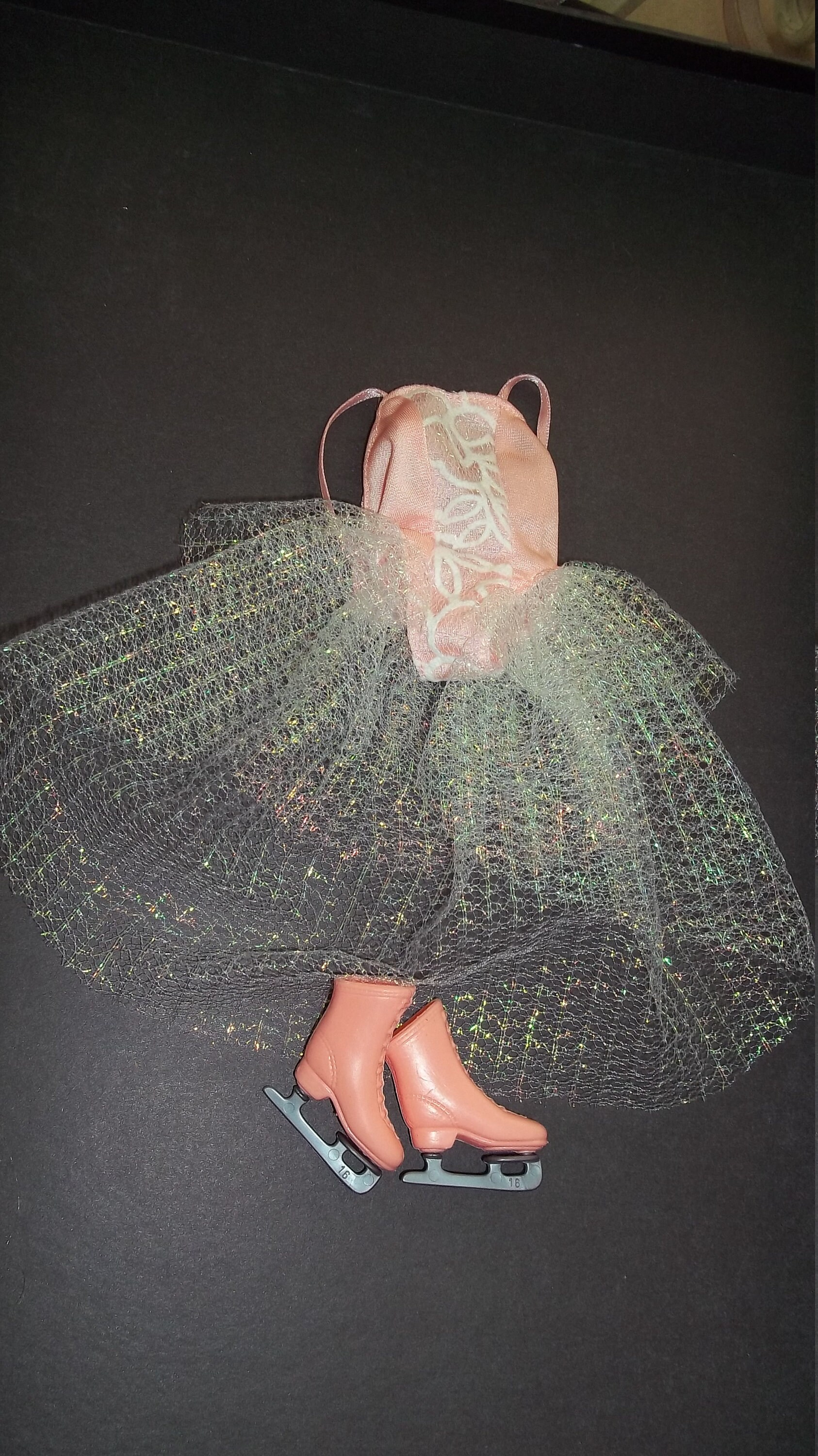 Barbie Ice Capade Peach Fashion Set Including Skates - Etsy