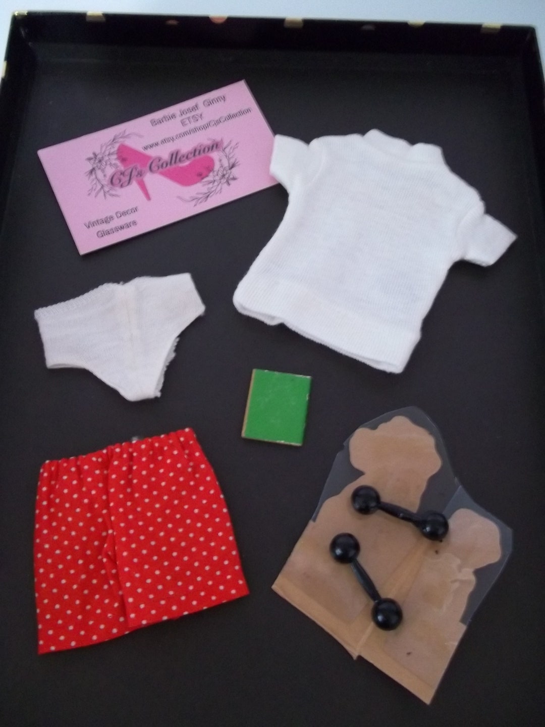 Ken in Training Mattel #780 1961 Vintage Clothing Undies Red Polka Dot ...