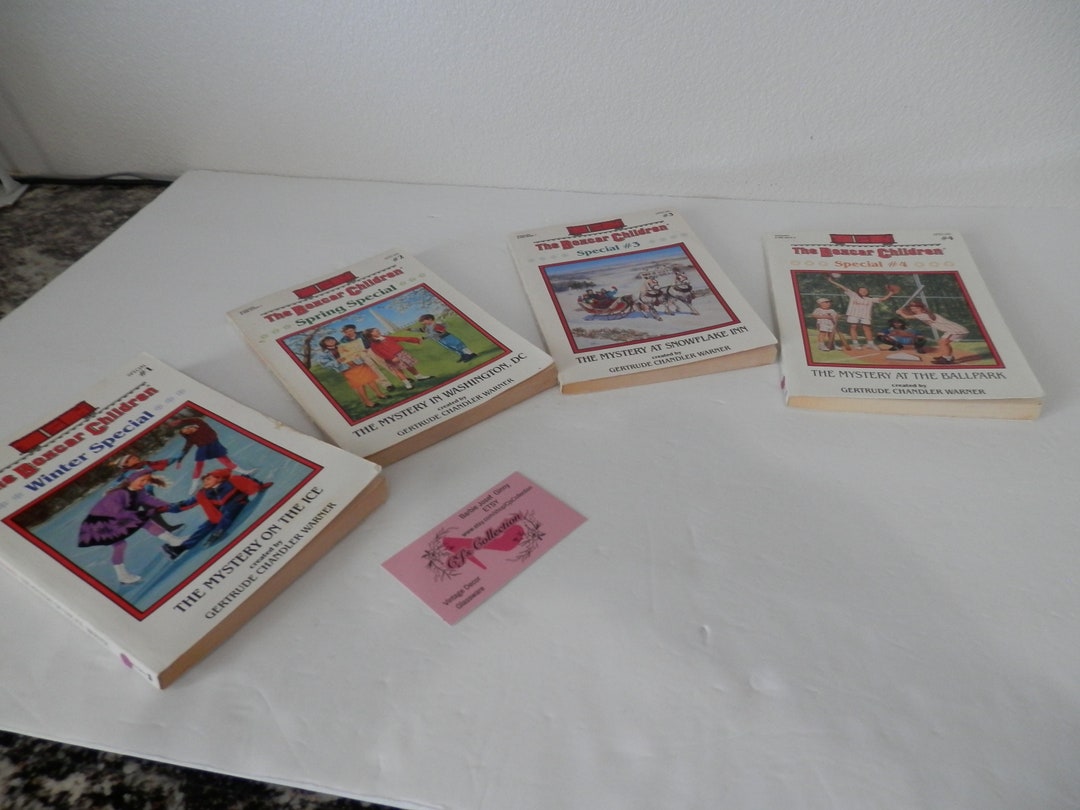 Boxcar Children 4 Book Collection #1 #2 #3 #4 Special Series Paperback ...