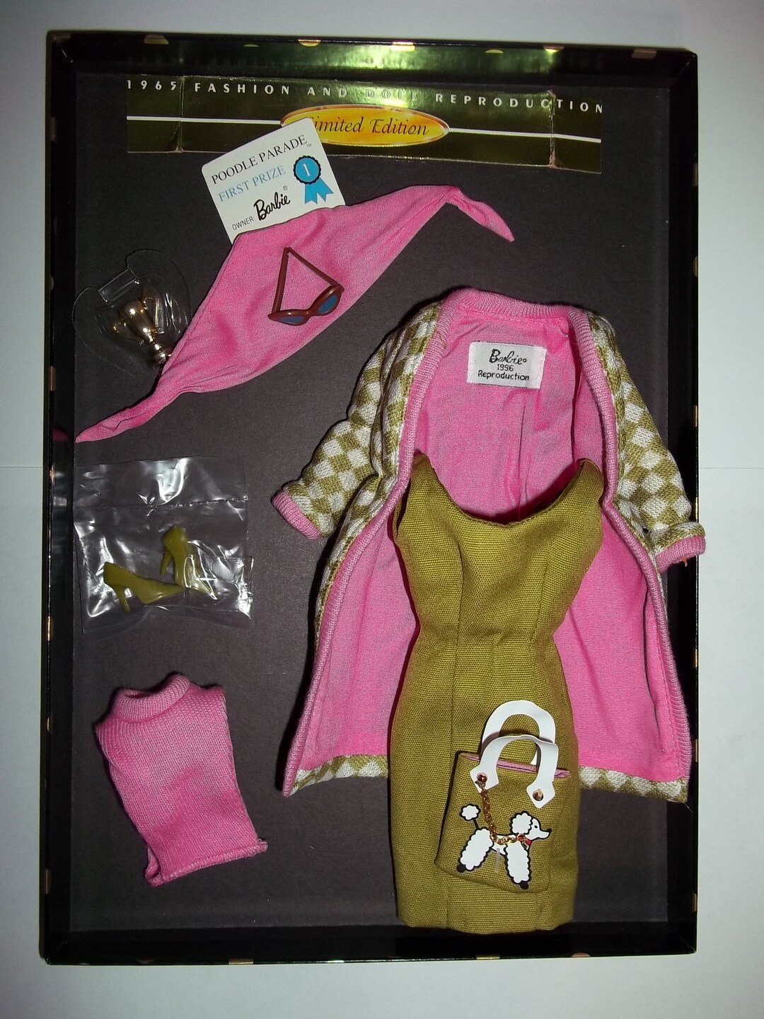 Barbie Poodle Parade Reproduction Outfit Complete 1996 by Mattel #15280 ...