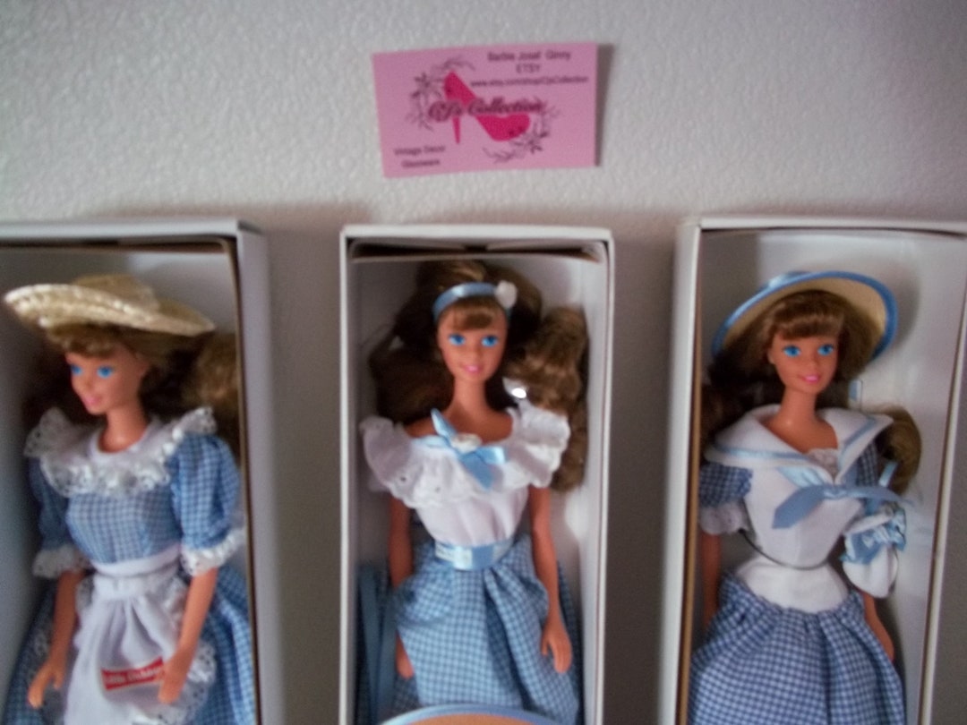 Little Debbie Barbie Three Dolls New in Box Excellent Condition Outfits ...