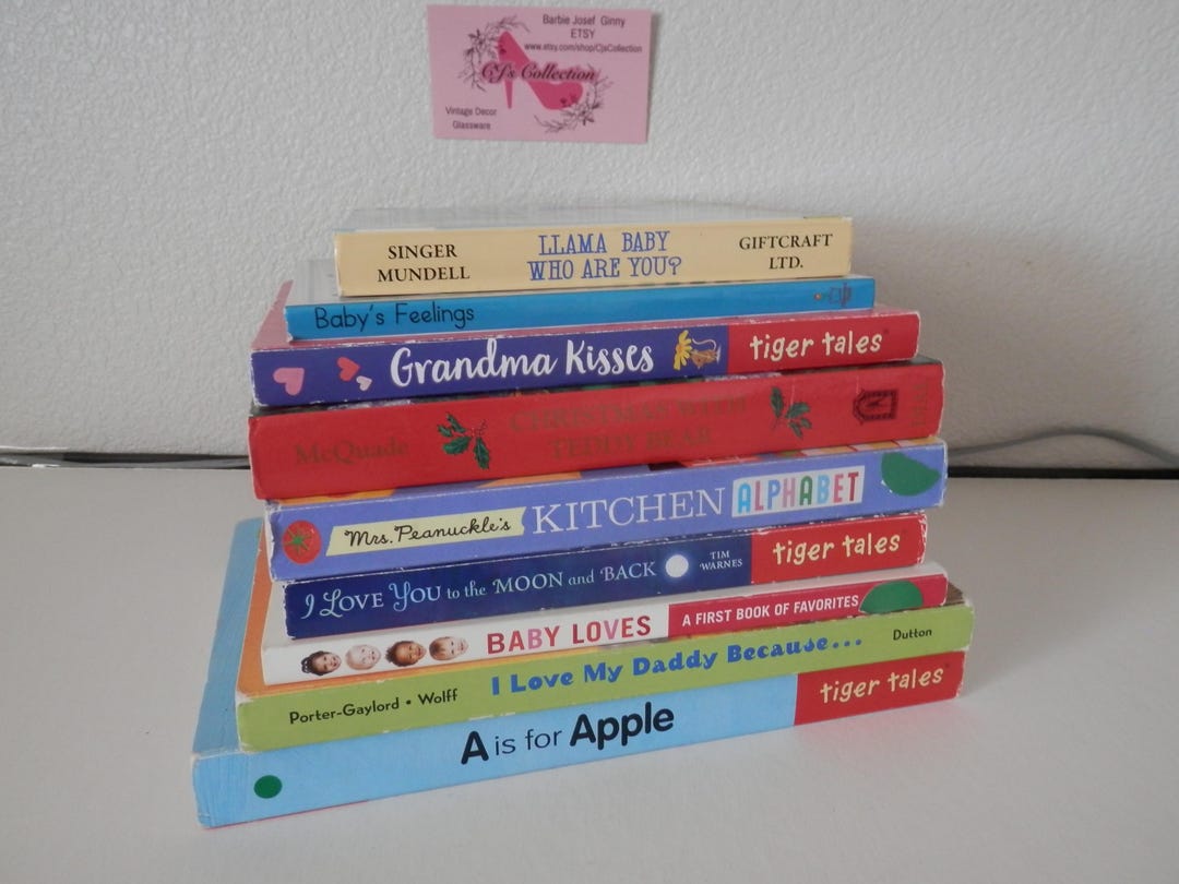 Board Book Set of Nine Baby Toddler Infant Stories Wonderful Collection ...