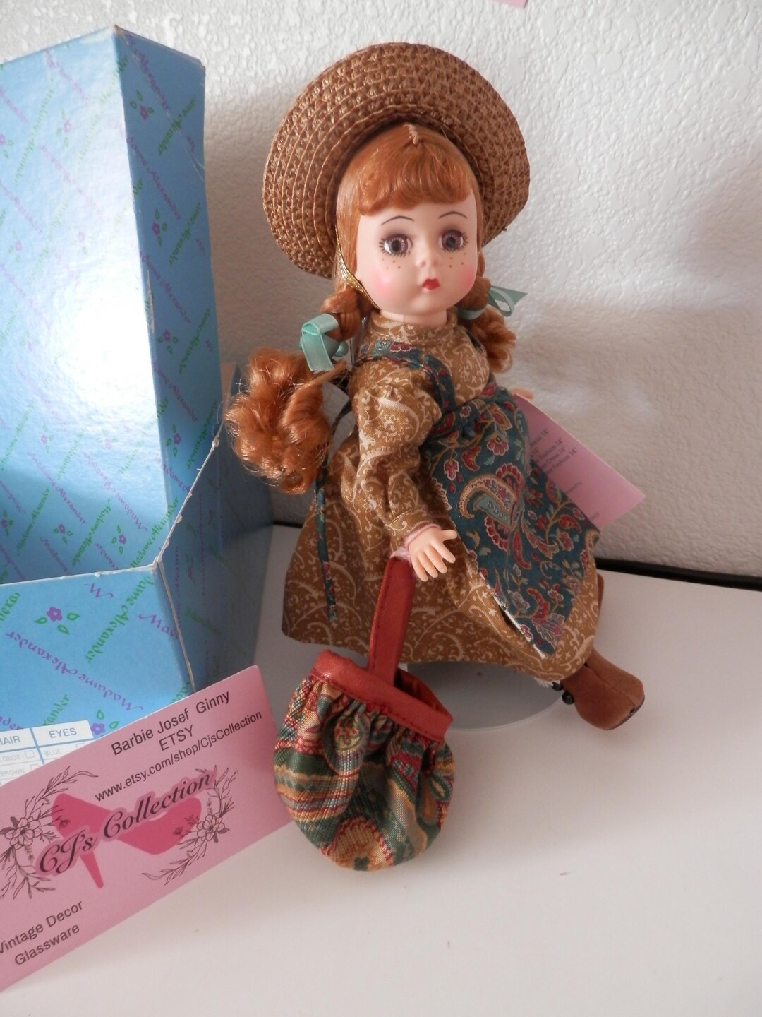 Madame Alexander Anne at the Station #260417 Red Hair Freckles Dress ...