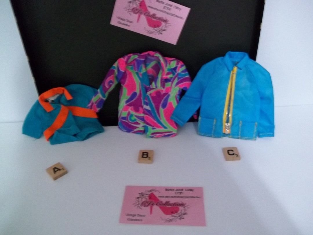 Ken Clothes Vintage Mod Era Early 90's Totally Hair Ken #10791 Shirt ...