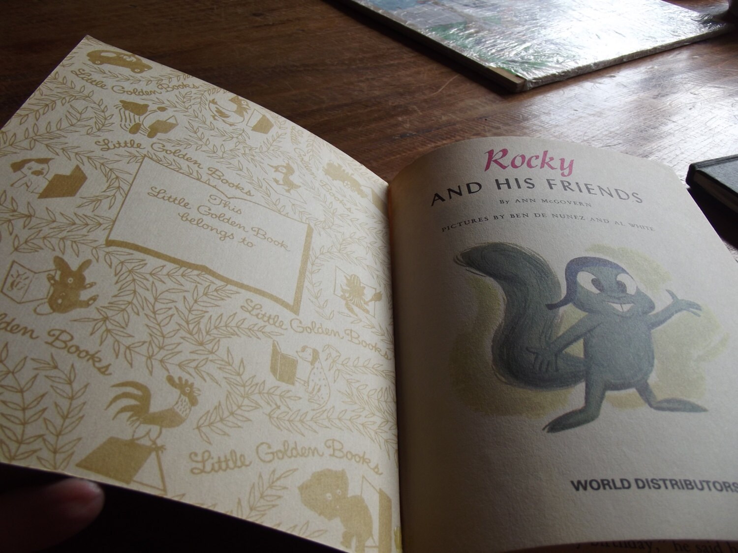 Rocky and His Friends..a Little Golden Book ..vintage 1973 - Etsy