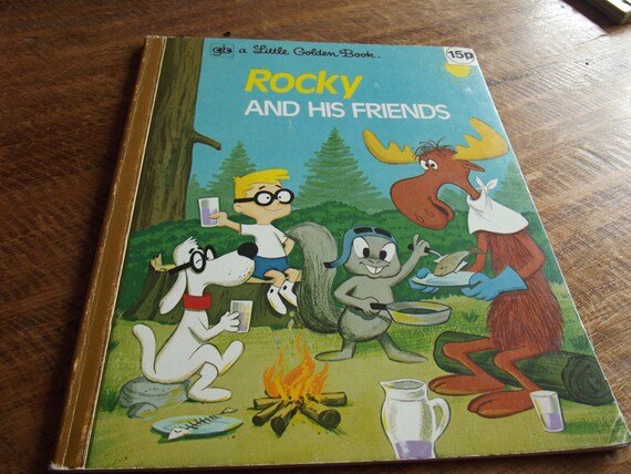 Rocky and His Friends..a Little Golden Book ..vintage 1973 - Etsy