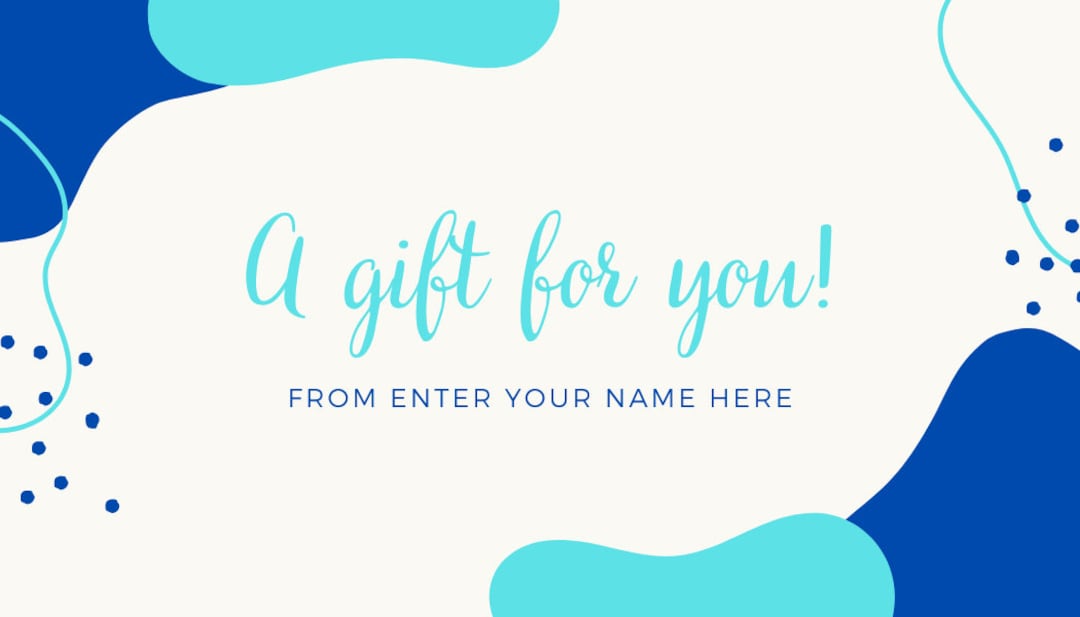 DIGITAL and Printable A Gift for You Gift Tag - Etsy