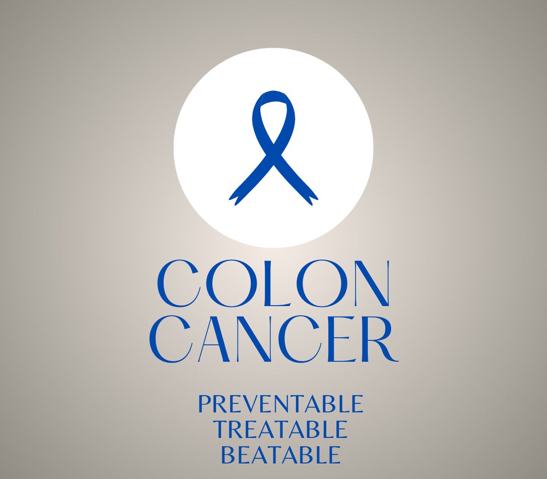 DIGITAL and Printable Colon Cancer Paper Bag - Etsy