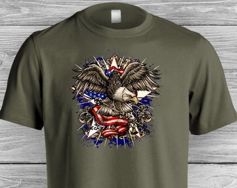 Eagle tshirt | Etsy