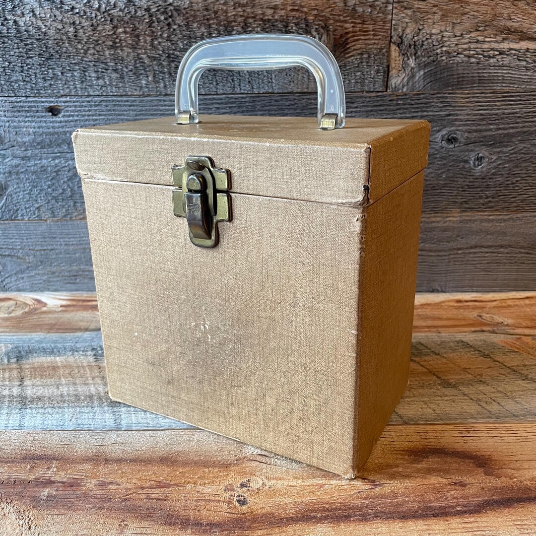 Vintage 45 (7”) Record Storage Box / Tote / Platter-pak (fits 45-50) - Etsy