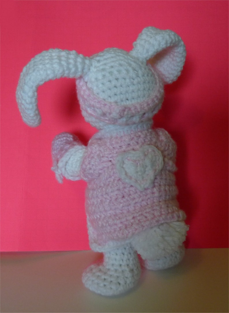 Boxer Bunny Rabbit CROCHET PATTERN Fight for A Cure - Etsy