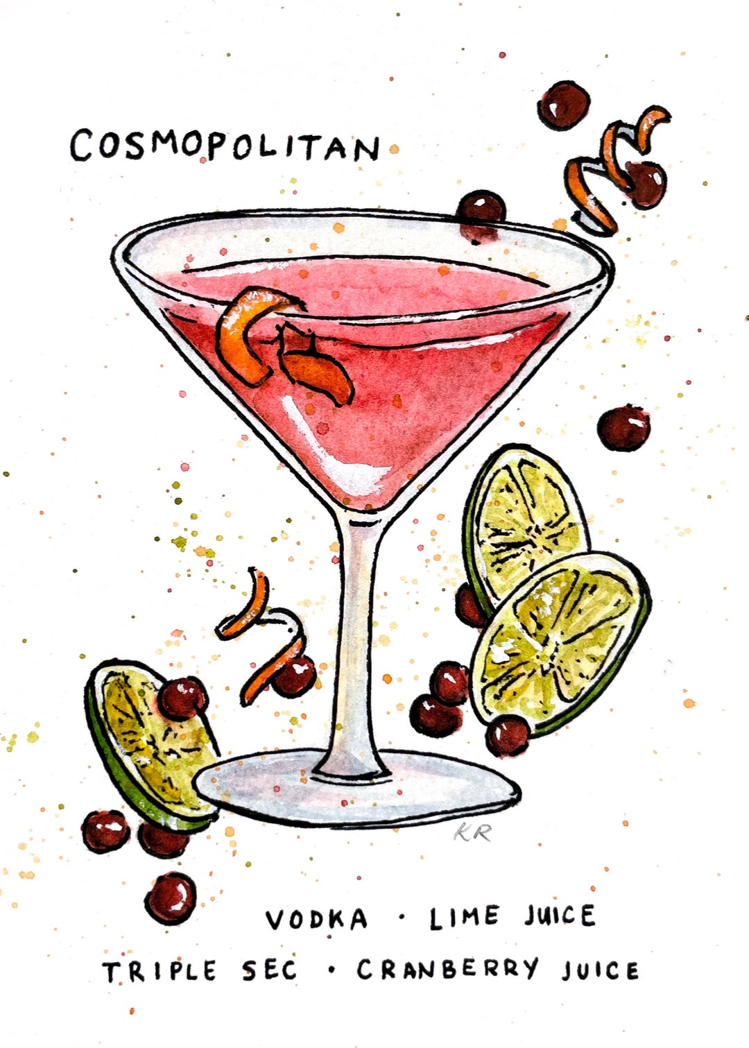 Cosmopolitan Print - Etsy