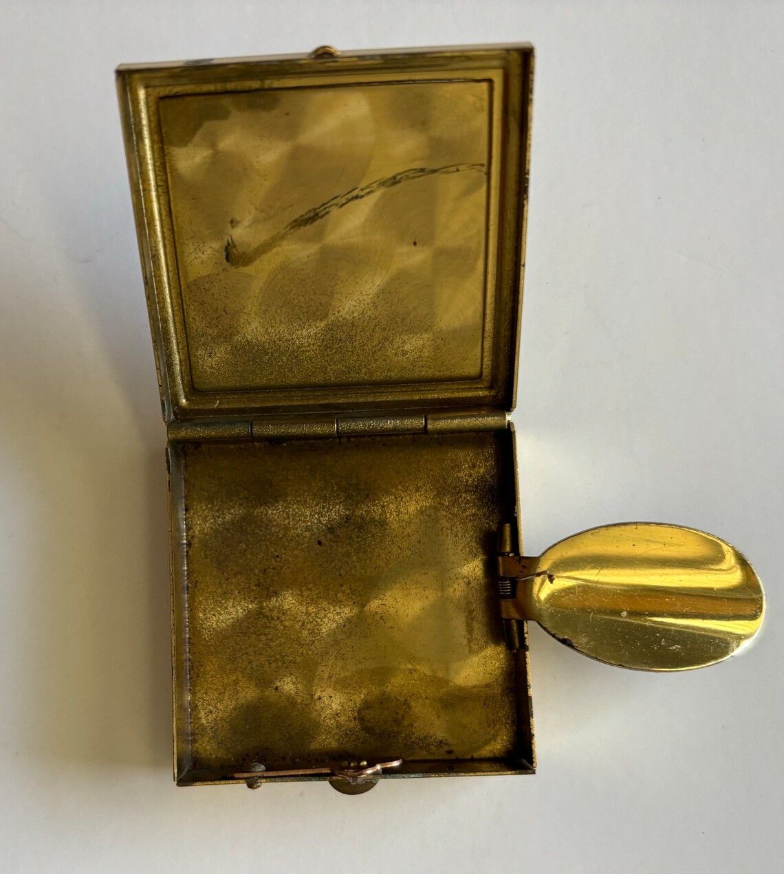Vintage Snuff Box Rare Gold Small - Etsy