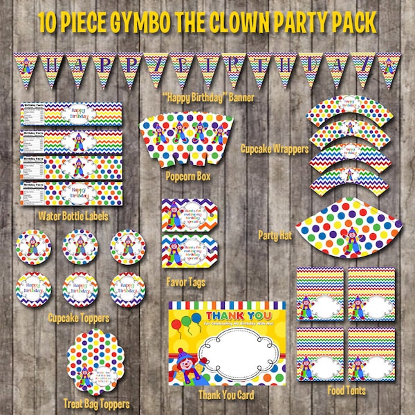 Gymbo the Clown - Etsy