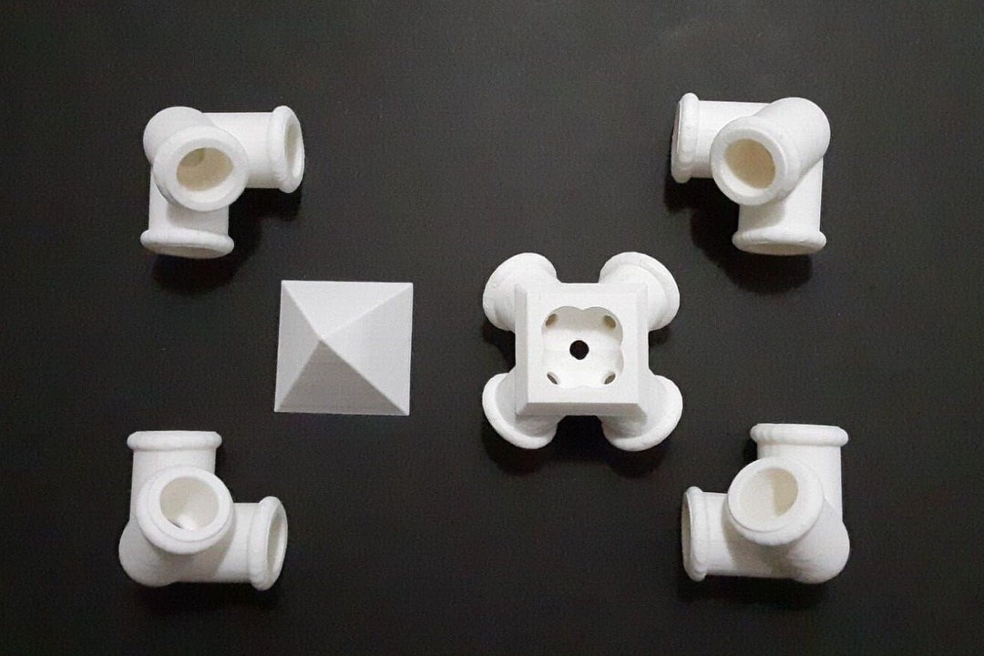 1/2" Inch Giza Meditation Pyramid Connector Kit for 1/2" Type M or L ...