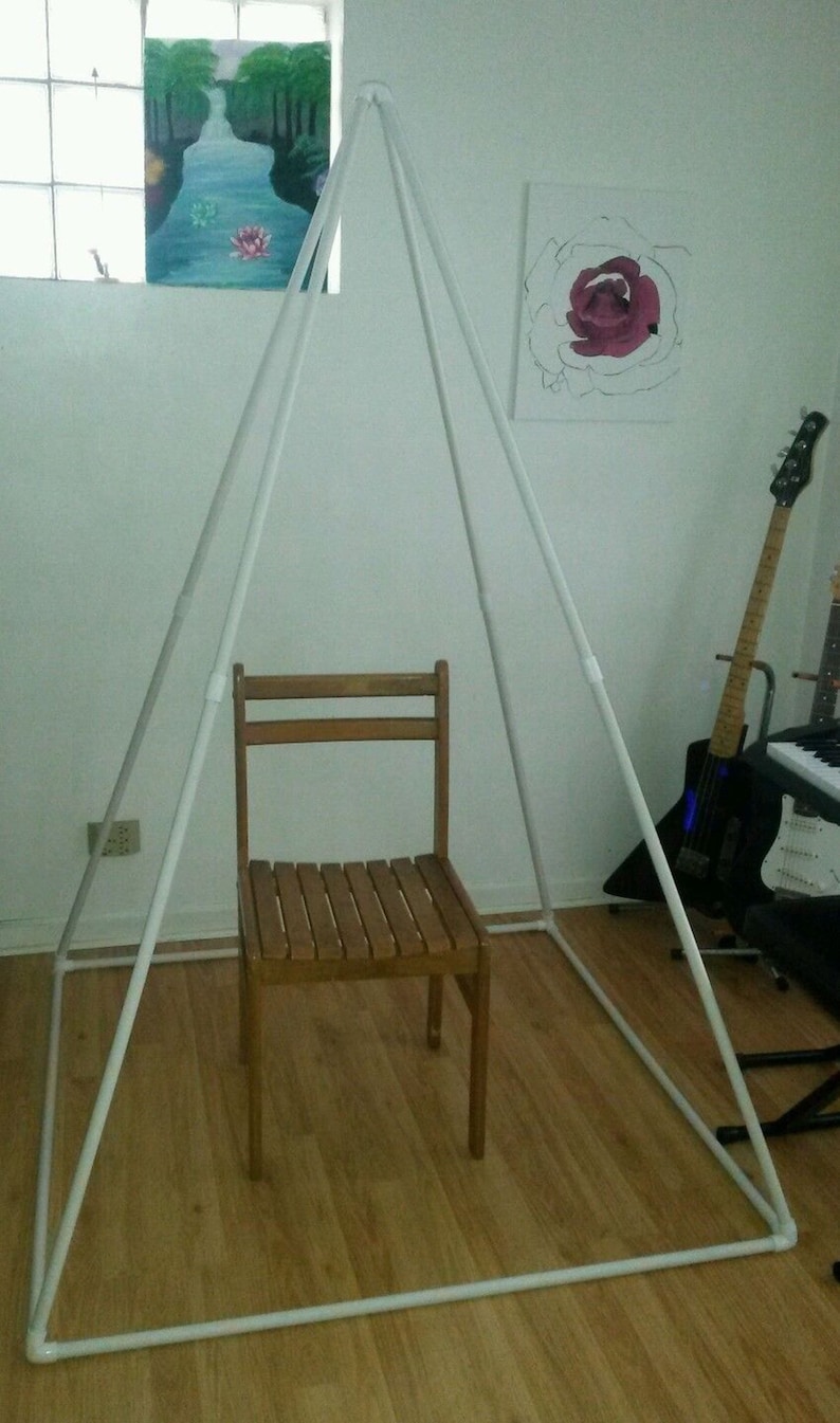 6' Feet Tall Meditation Pyramid Russian Nubian Style PVC Non-metalic ...