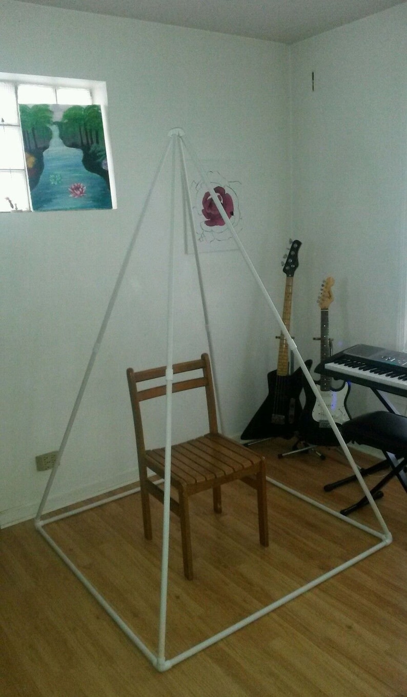 6' Feet Tall Meditation Pyramid Russian Nubian Style PVC Non-metalic ...