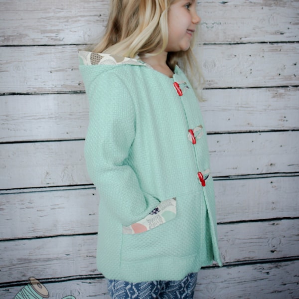 Girls Coat Pattern - Etsy