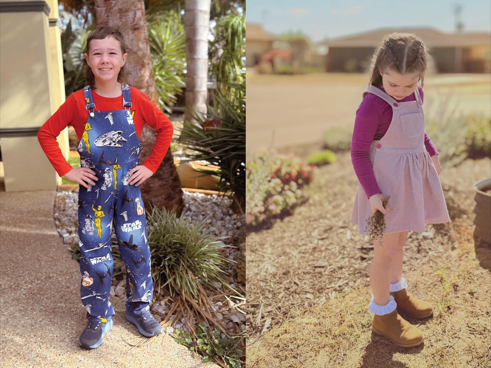 Kids Luxe Overalls PDF Sewing Pattern ~ Unisex Boys Girls Pants ~ Sizes ...