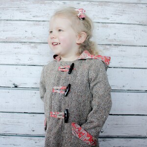 PATTERN Duffle Coat Unisex Boys Girls Coat PDF Sewing Pattern Instant Download Tadah Patterns - Etsy