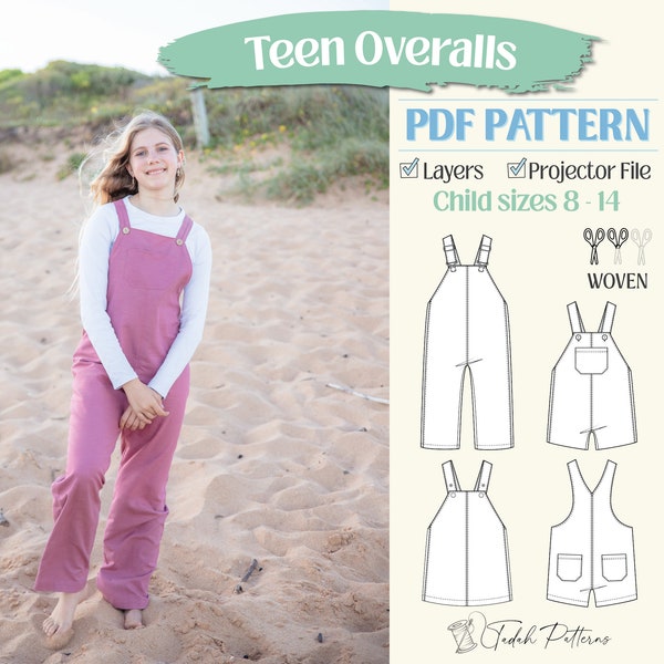 Boys Overalls Sewing Patterns - Etsy