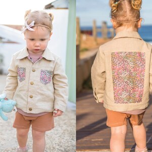 Baby Street Jacket PDF Sewing Pattern ~ Unisex Boys Girls Denim Jacket ...