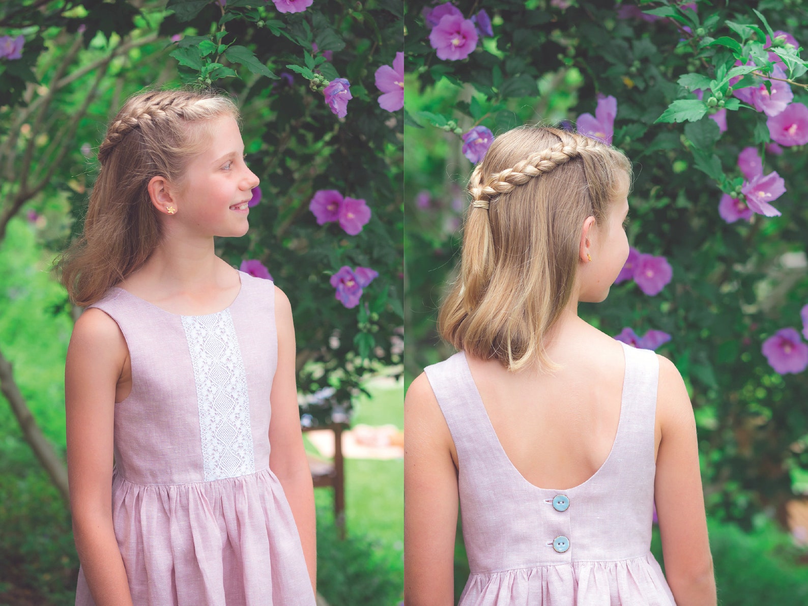 Teen Tea Party Dress PDF Sewing Pattern ~ Girls Summer Dress ~ Sizes 8 ...