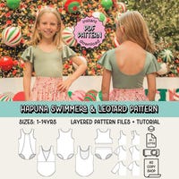 PDF Pattern Sleeved Leotard - Etsy