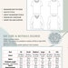 PATTERN MEN'S Slim Fit Tee PDF Sewing Pattern Instant - Etsy