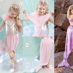Makana Mermaid Tail PDF Sewing Pattern ~ Girls Costume ~ Sizes 2-10yrs ...