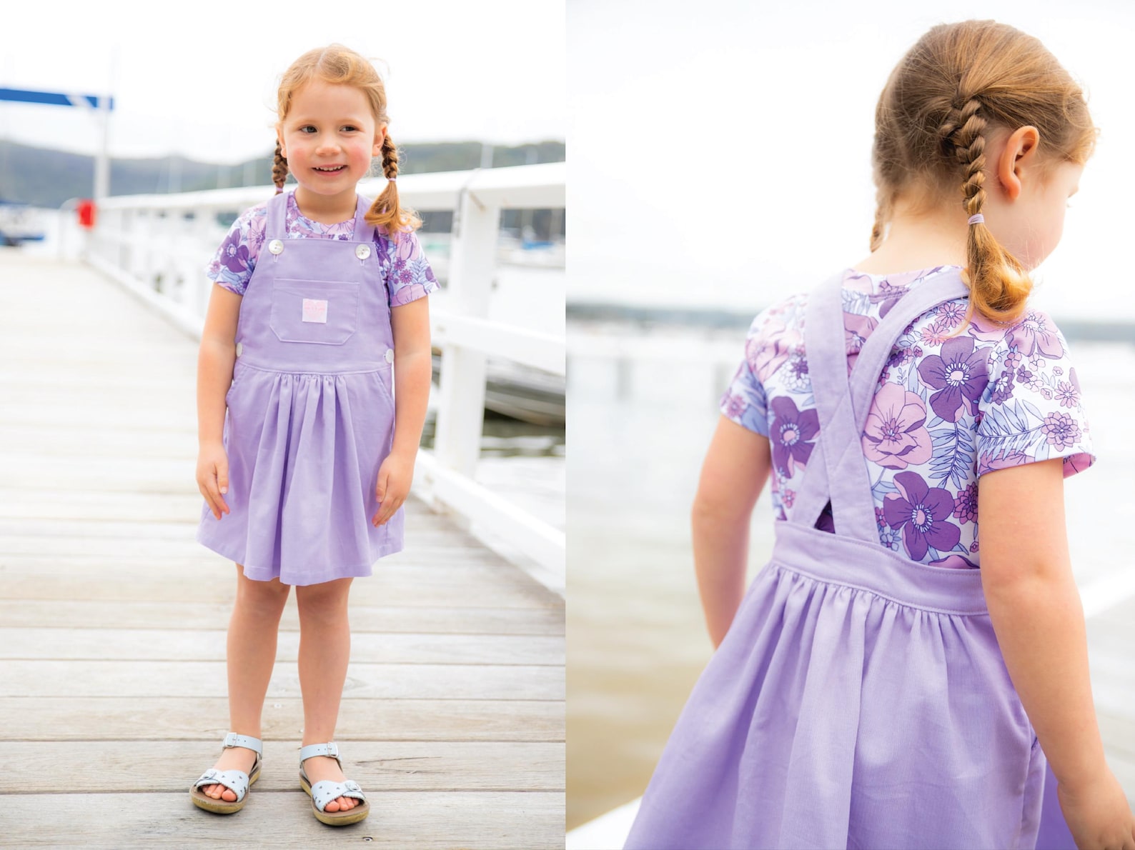 Kids Luxe Overalls PDF Sewing Pattern ~ Unisex Boys Girls Pants ~ Sizes ...